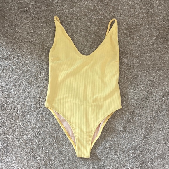 Indigo Luna | Swim | Indigo Luna Yellow One Piece M | Poshmark